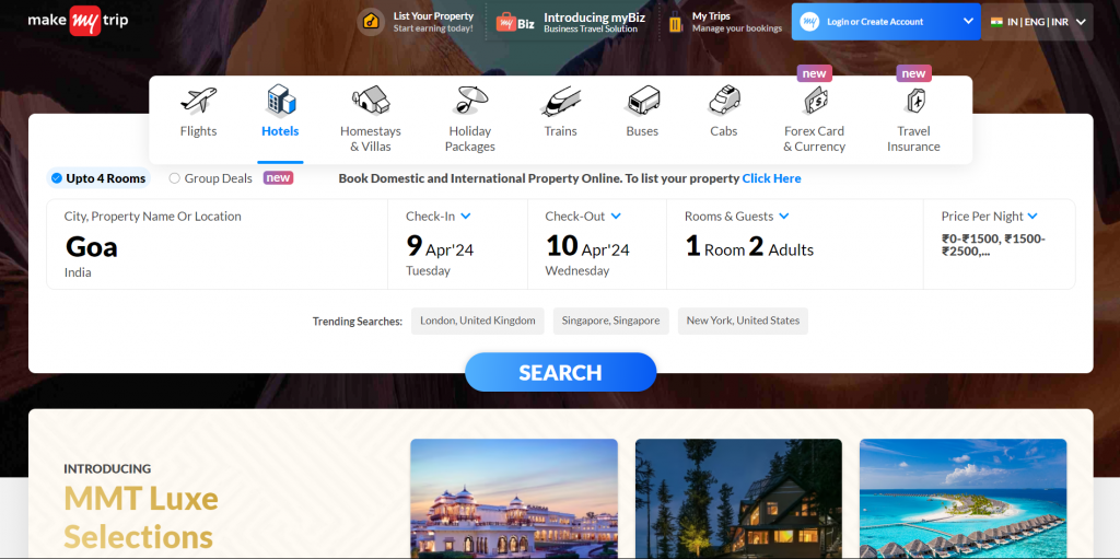 Top 11 Travel Websites in India: The Ultimate List | Eiosys